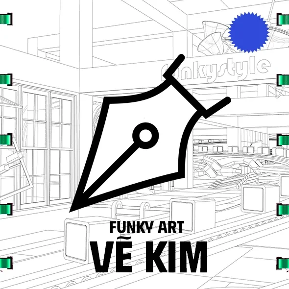 Khóa Học Vẽ Tay - Phác Học Kiến Trúc TPHCM - Funky Style